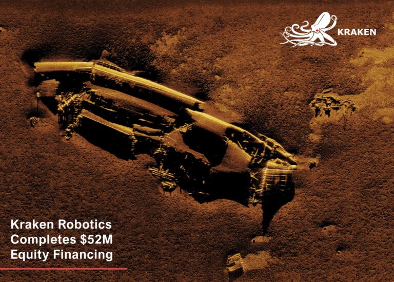Kraken Robotics Secures $51.75M Funding | Kraken Robotics