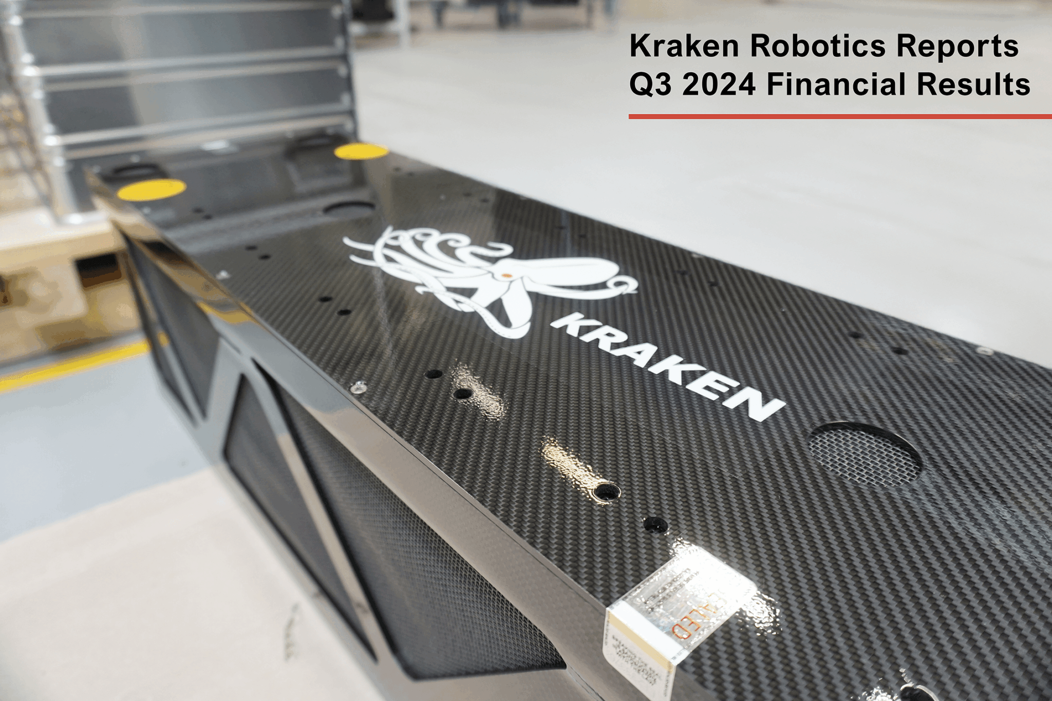 Q3 2024 Financial Results at Kraken | Kraken Robotics