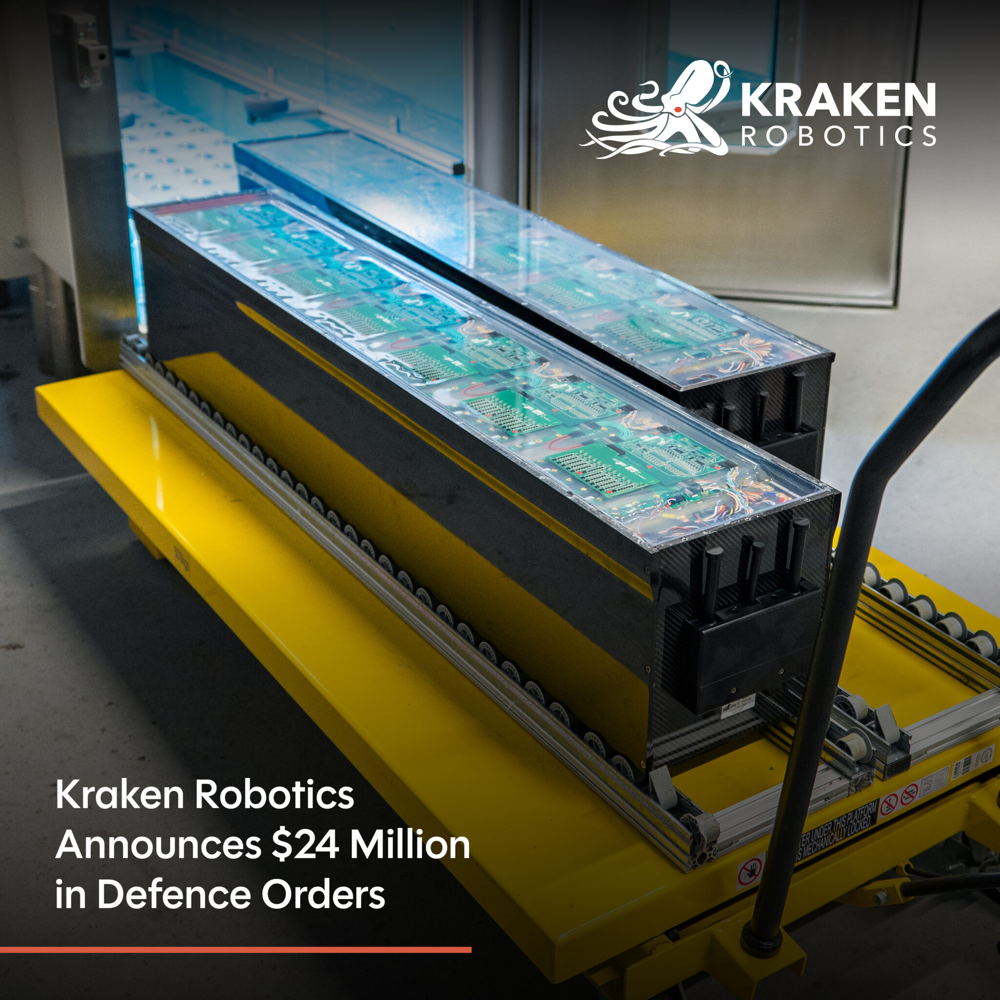 Kraken Robotics Secures $24 Million In Defence Orders - Kraken Robotics